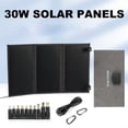 30W Foldable Solar Panel Portable Solar Panel Charger Usb Highly ...