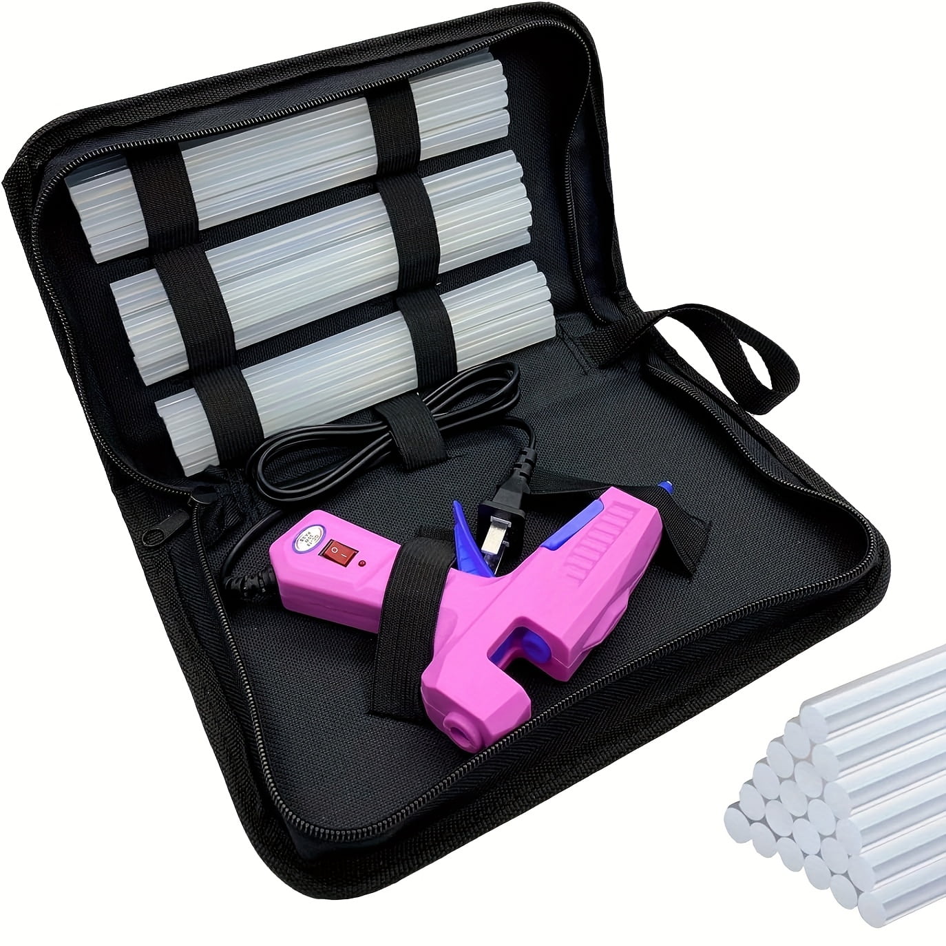30W Hot Melt Glue Gun Kit with 30 Glue Sticks – Quick Repairs ...