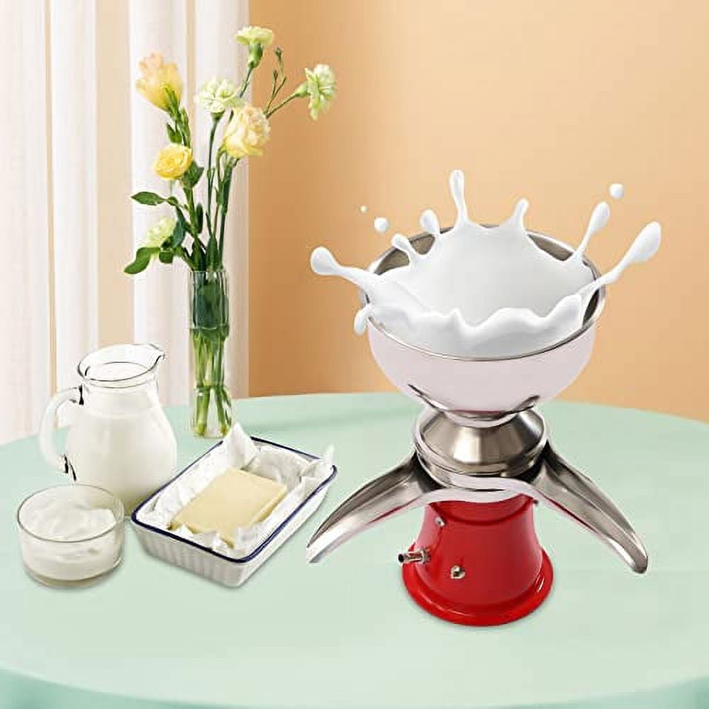 30W Milk Cream Centrifugal Separator Separate Cream Butter Milkshake ...