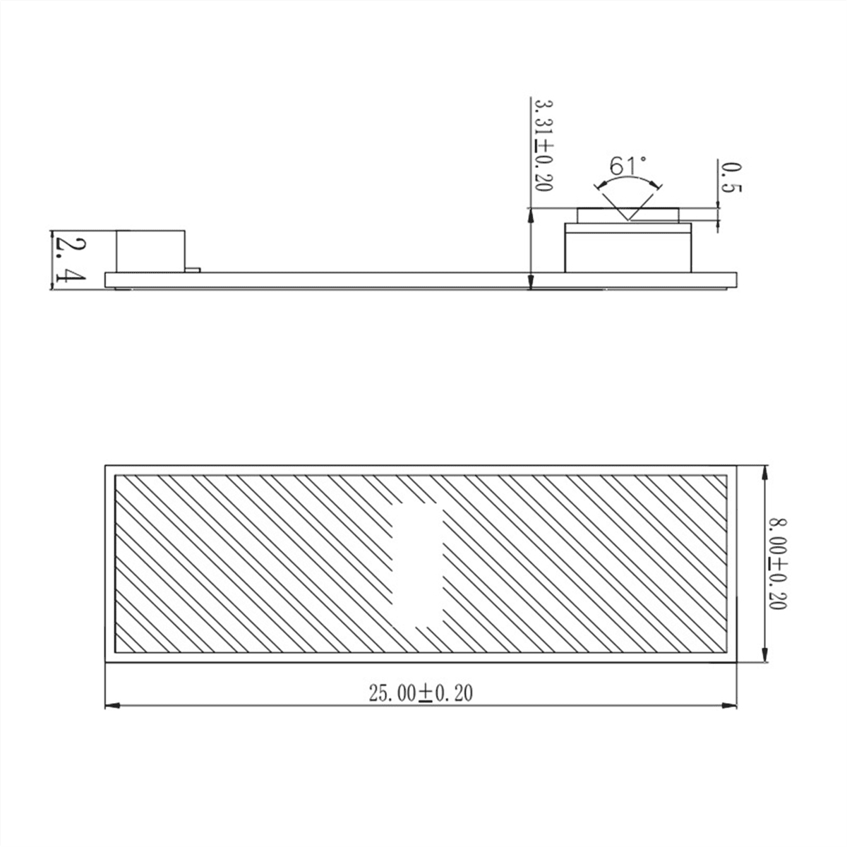 30W Pixel USB2.0 OV7675 Camera Module + USB Cable for Laptop Camera ...