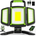 30W Rechargeable LED Work Light, 3000LM Magnetic, 5 Modes, 360 ...