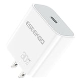 30W USB-C PD GaN Wall Charger - White - Walmart.com