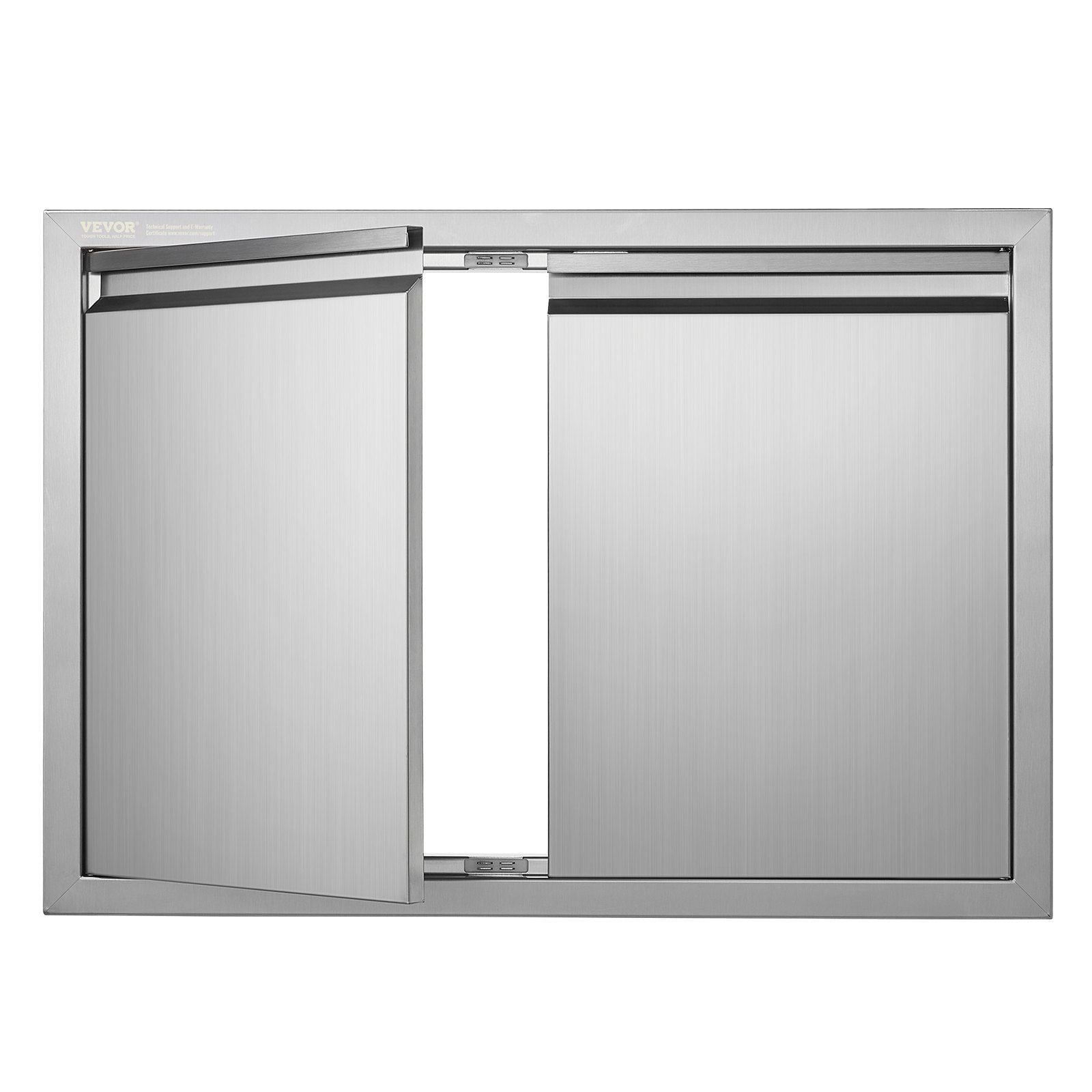 30W x 21H" Stainless Steel Flush Mount BBQ Access Door Double Outdoor ...