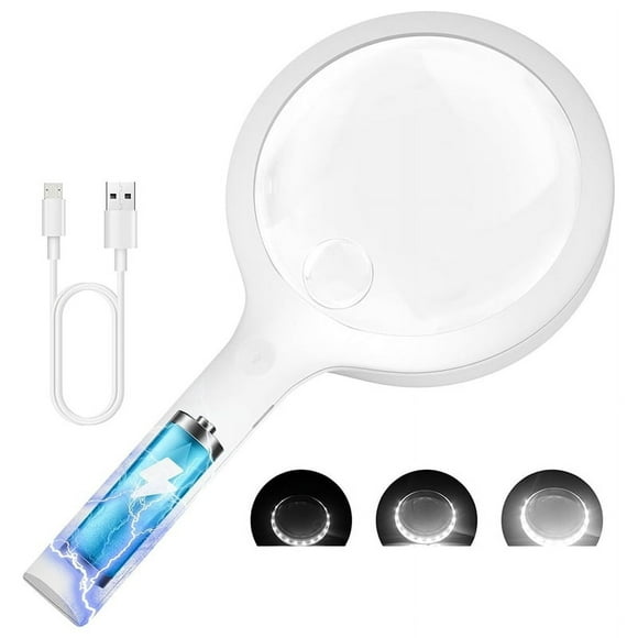 Hand Held Magnifiers with Lights