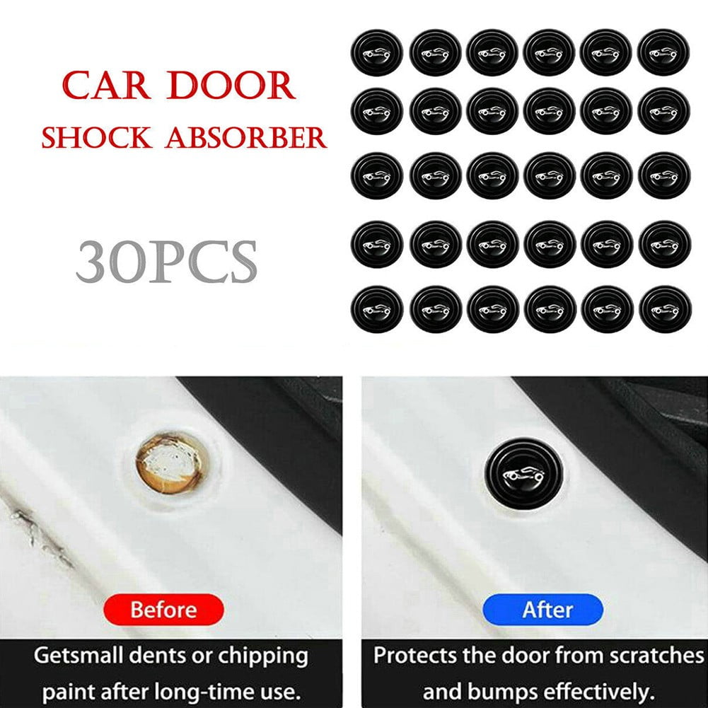 30X Car Door Shock Absorber Soundproof Sticker Silent-Gasket Door Edge ...