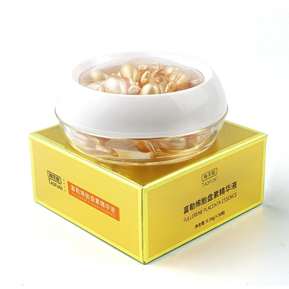 30X Fullerene Placenta Capsule Essence Reduce Fine Line Nourishing ...