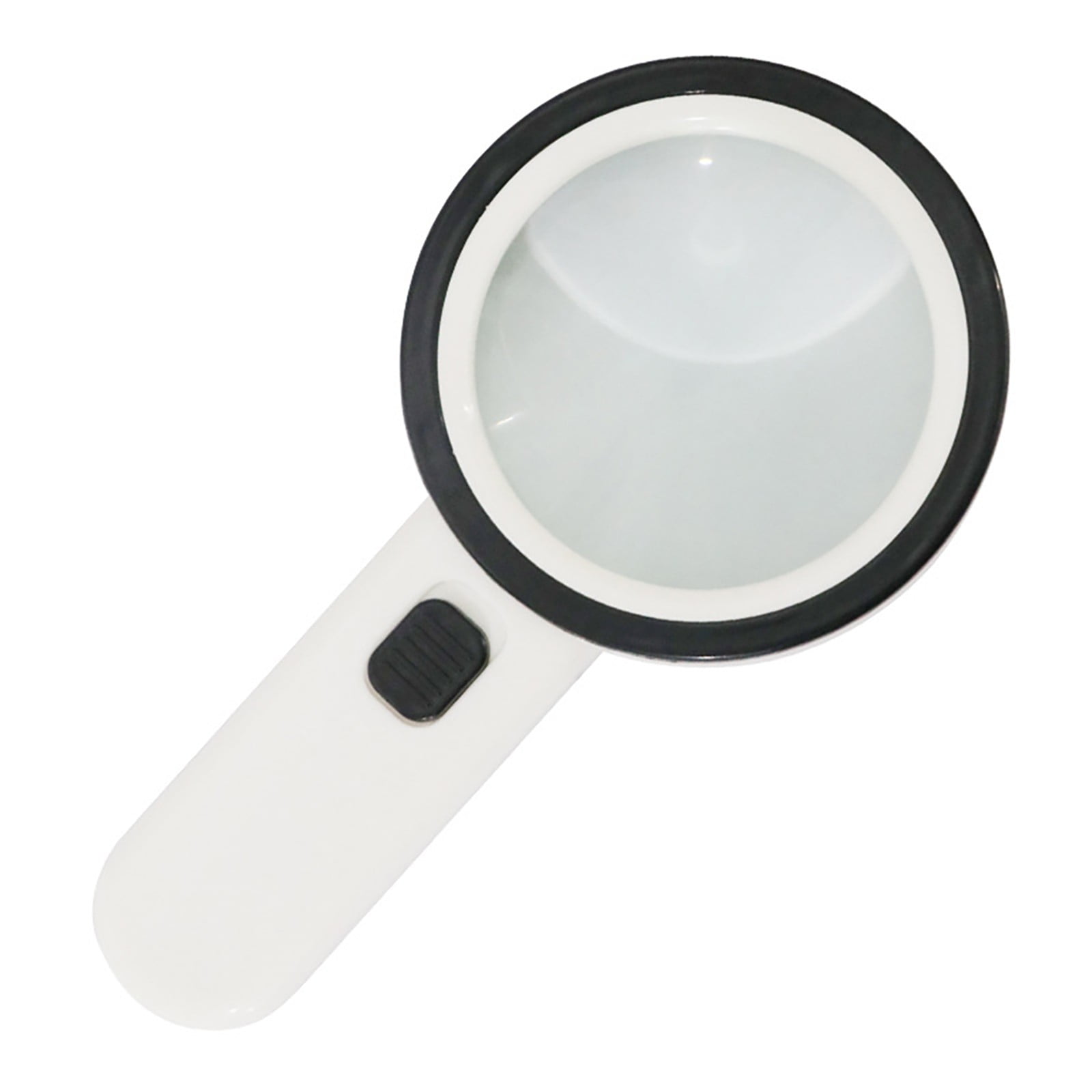 30X Handheld Magnifier with LED Light HD for Elderly Students to Read ...