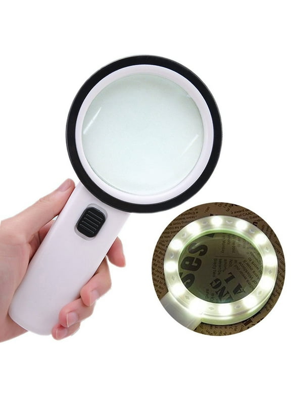 Lighted Handheld Magnifying Glass in Magnifying Glass - Walmart.com