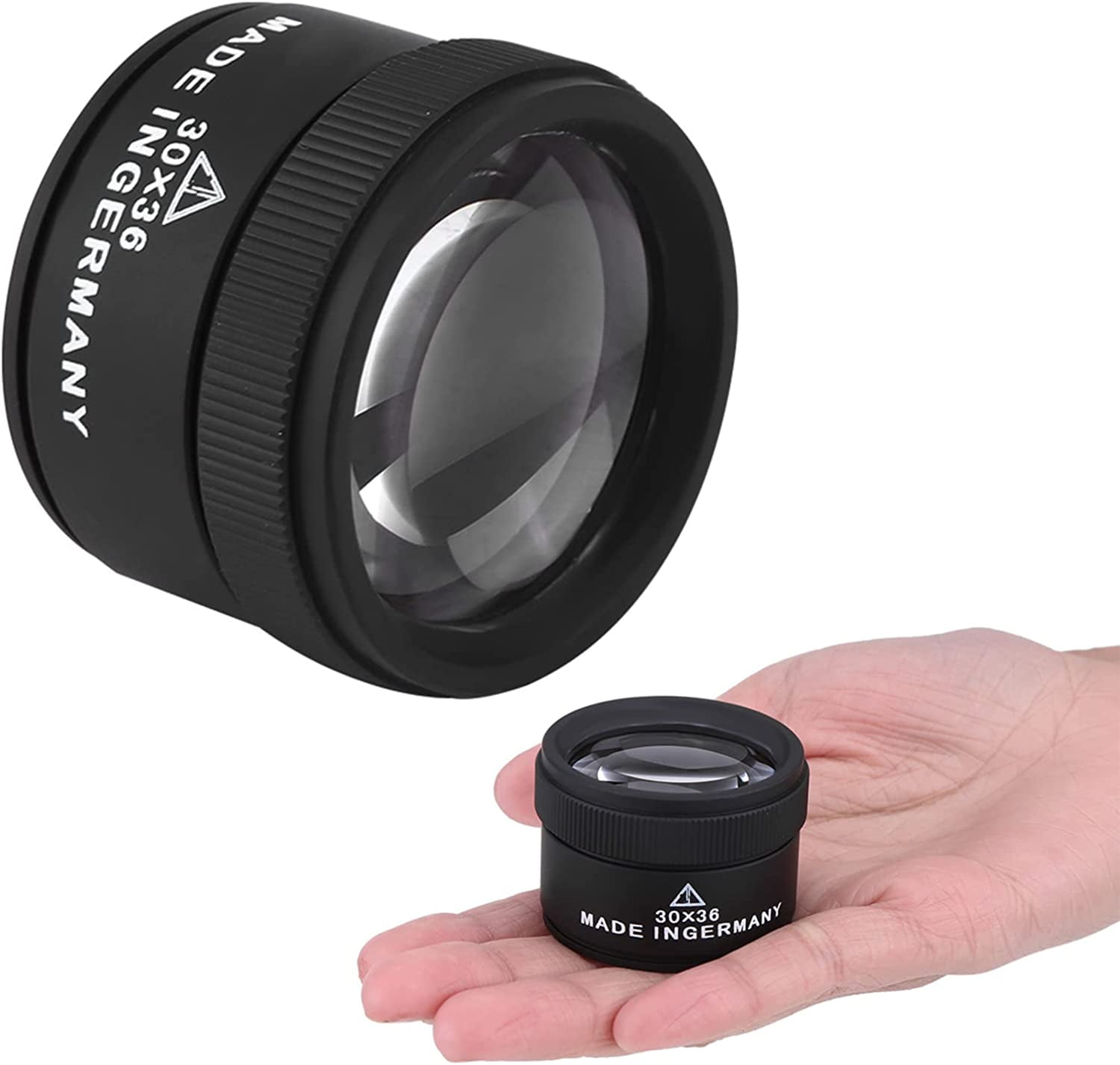 30X Optics Loupes Magnifier Portable Optics Loupes Mini Desk Magnifier ...