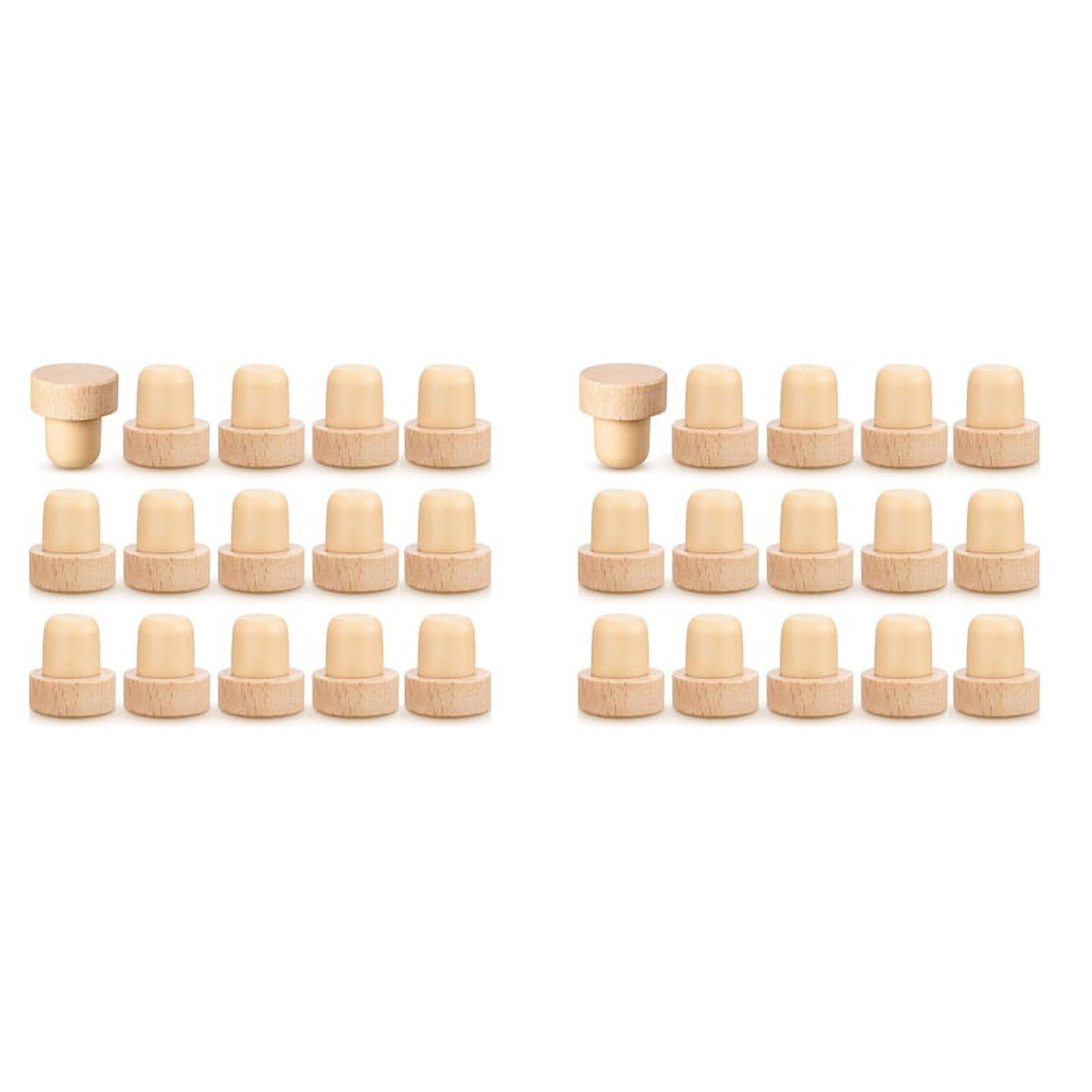 30X Wine Bottle Corks T Shaped Cork Plugs for Wine Cork Wine Stopper ...