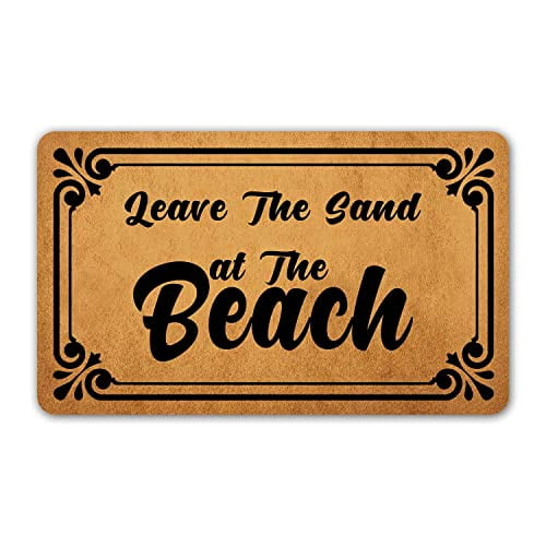 30X17 Inch Funny Welcome Doormat for Way Indoor Floor Rug Lucky Day ...