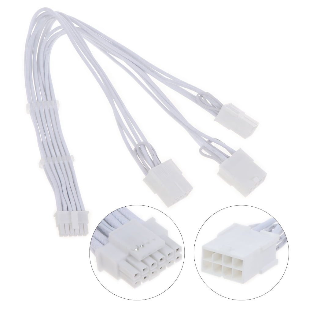 30cm/11.81" 16Pin to 8 Pin PCIE Graphics Card Power Supply Adapter ...