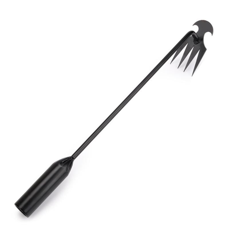 30cm/11" Uprooting Weeding Tool Garden Rake with Long Handle High ...