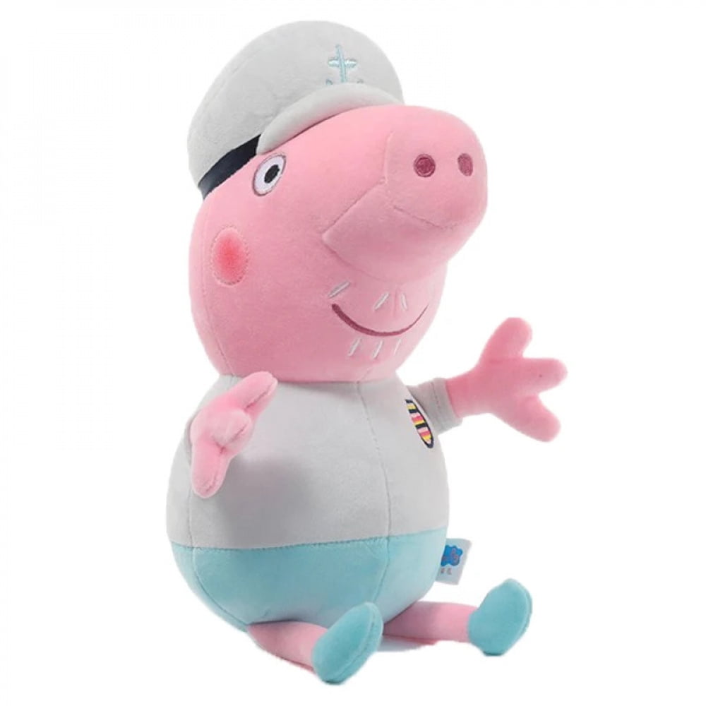 30CM Original Peppa Pig Page Pig Grandpa Pig Grandma Plush Toy Children ...