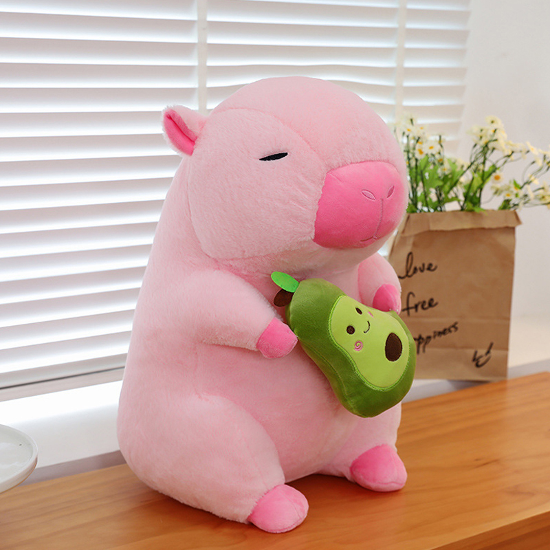 30cm Cute Cuddle Avocado Capybara Plush Stuffed Animal Doll Plush ...