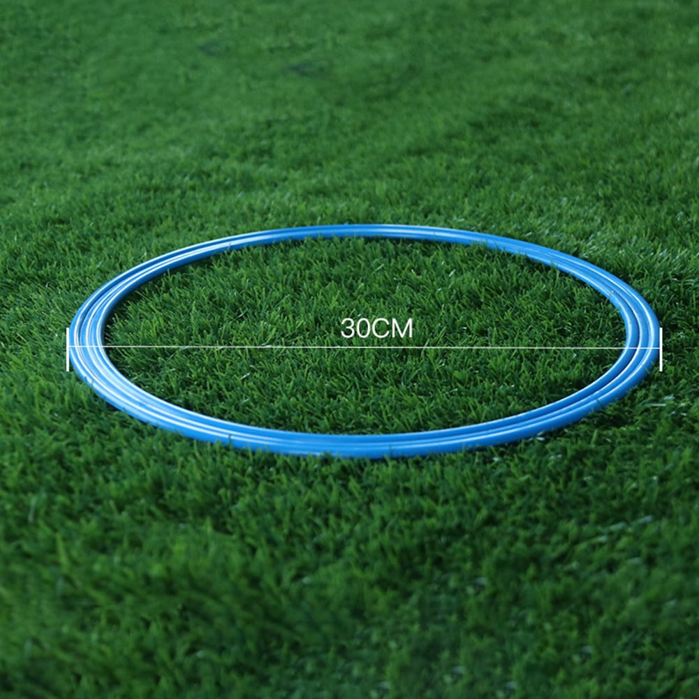 30cm Football Training Ring Round Speed Agility Training Ring Soccer ...
