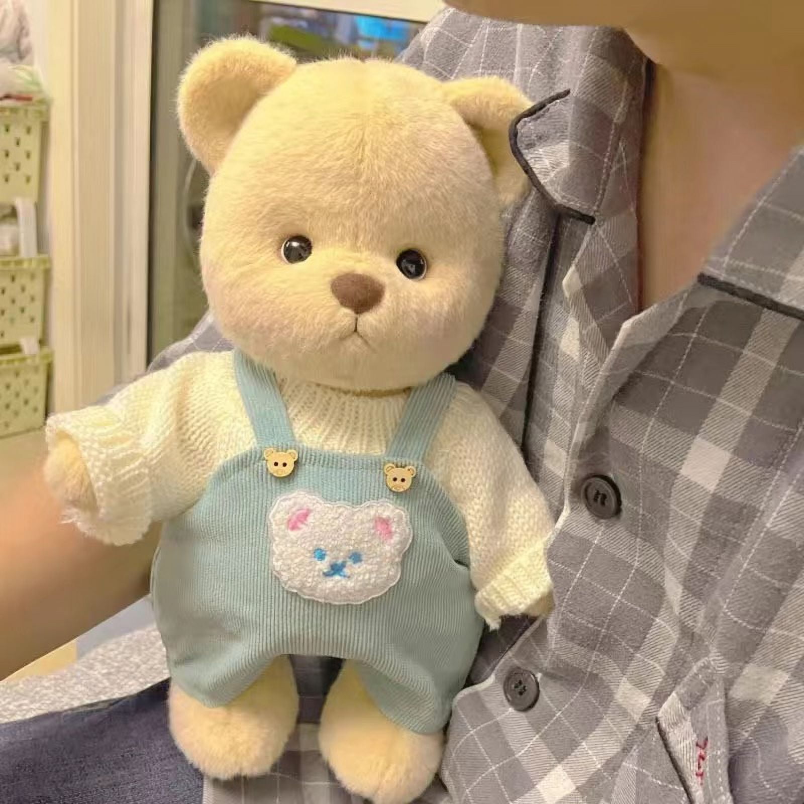 30cm High Quality Handmade Bear Plush Toy Cosplay Change Dress Cloth ...