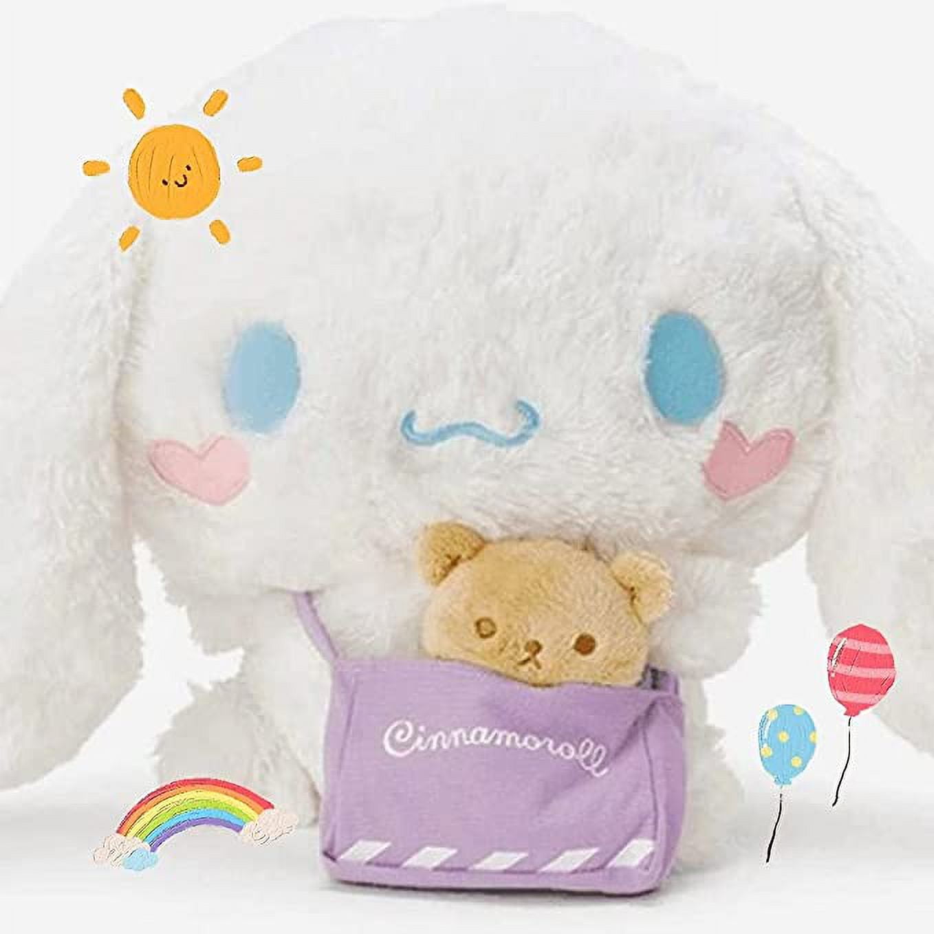 30cm Kawali Cinnamoroll Plush Toy Cute Soft Cinnamoroll Dog with Bear ...