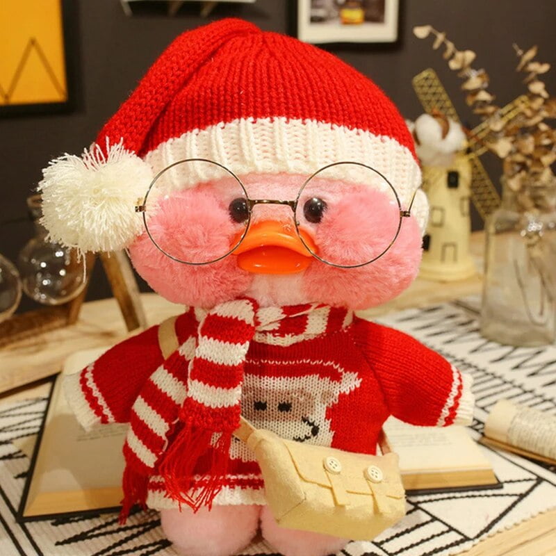 30cm Little Yellow Duck Korean Netred Wearing Hyaluronic Acid Doll ...