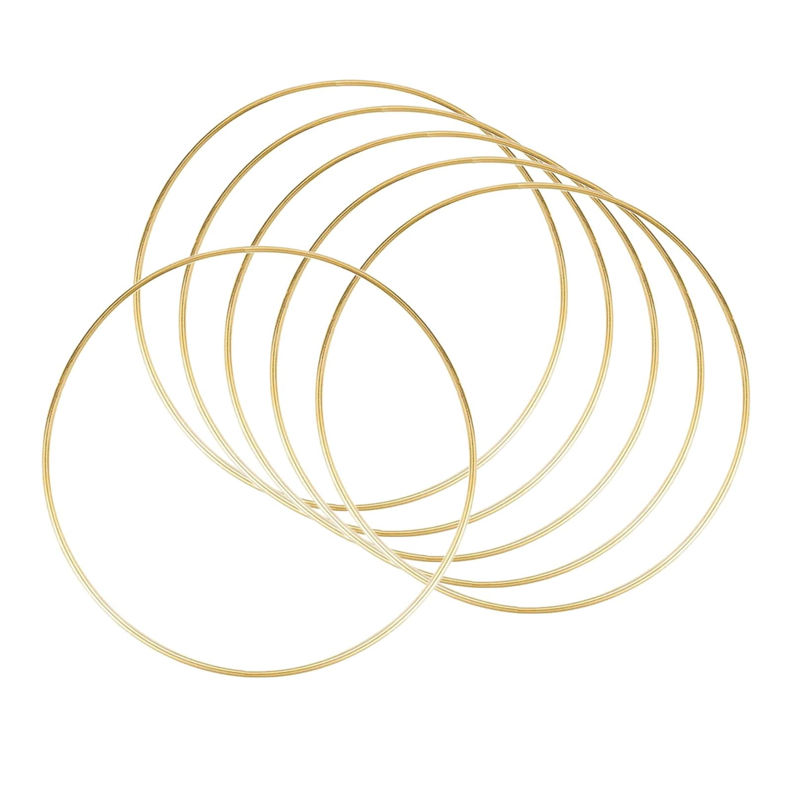 30cm Metal Macrame Rings, Large Metal Hoop for Wedding Wreath Decor And ...