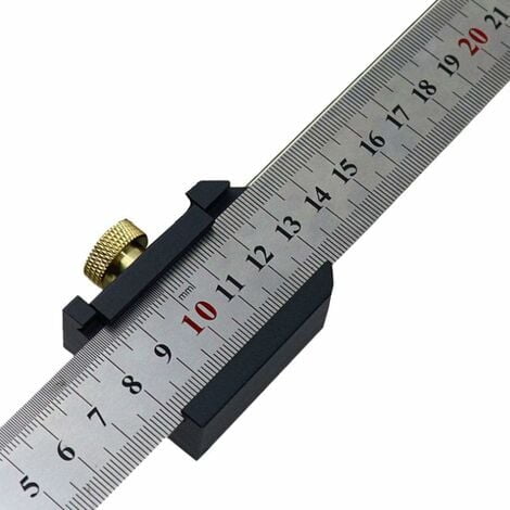 30cm Metal Ruler, Stainless Steel Ruler, Positioning Block Parallel ...