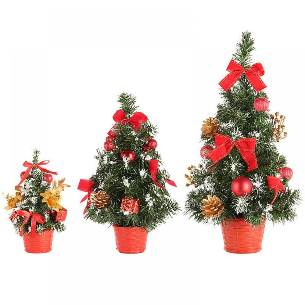 30cm Mini Artificial Christmas Tree Xmas Table Decor Desktops Small ...