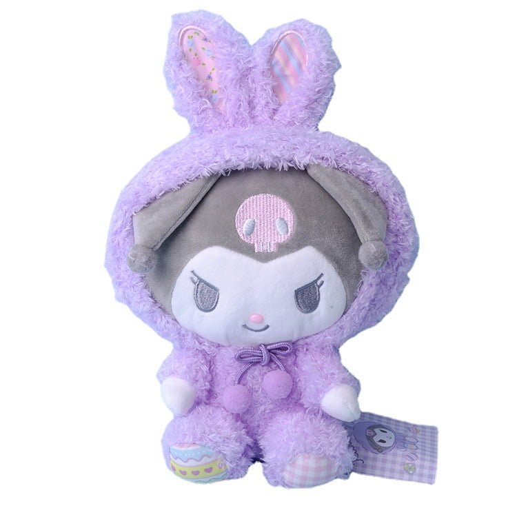 30cm New Sanrio Easter Bunny Kuromi Melody Jade Gui Dog Plush Doll ...