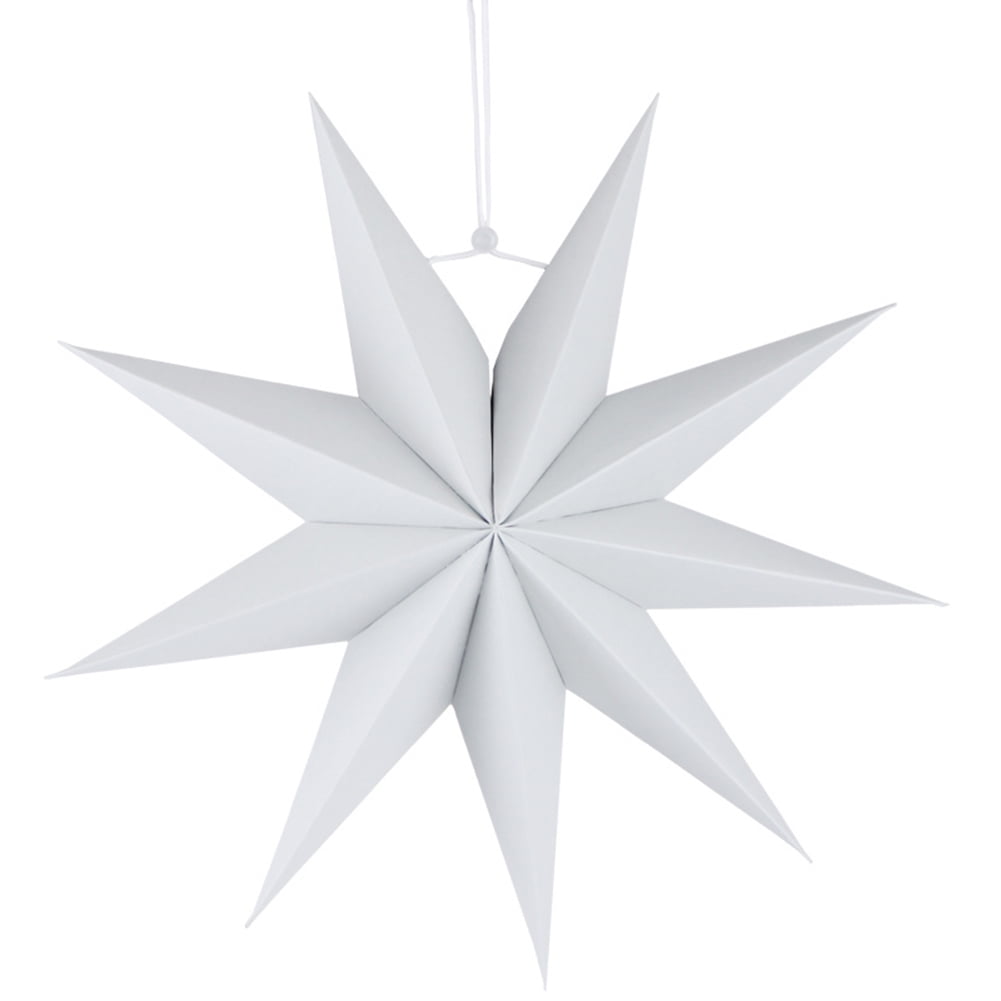 30cm Nine-pointed Star Paper Hanging Decoration for Kids Room Party ...