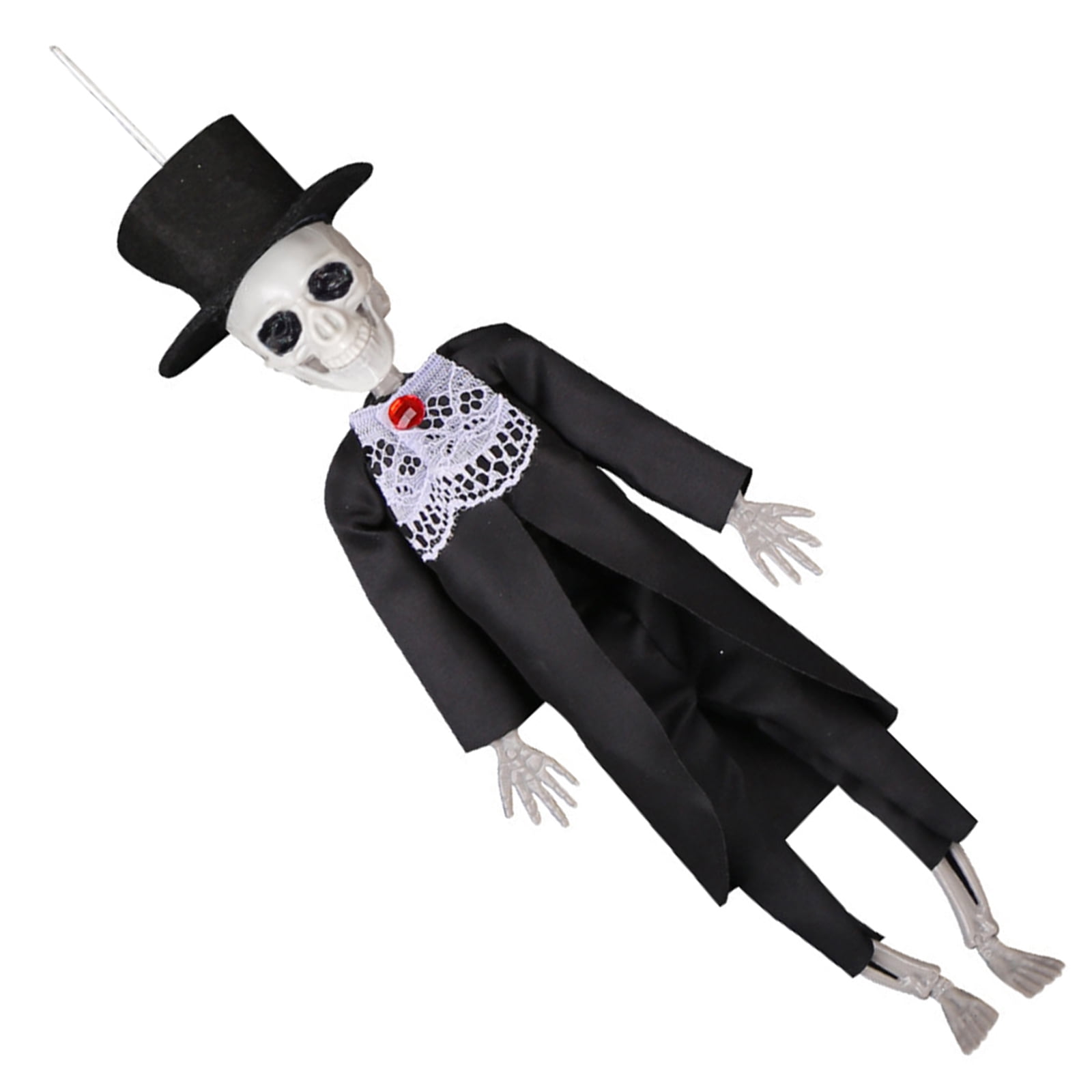 30cm Skeleton Figure with Articulated Limbs for Indoor/Outdoor ...