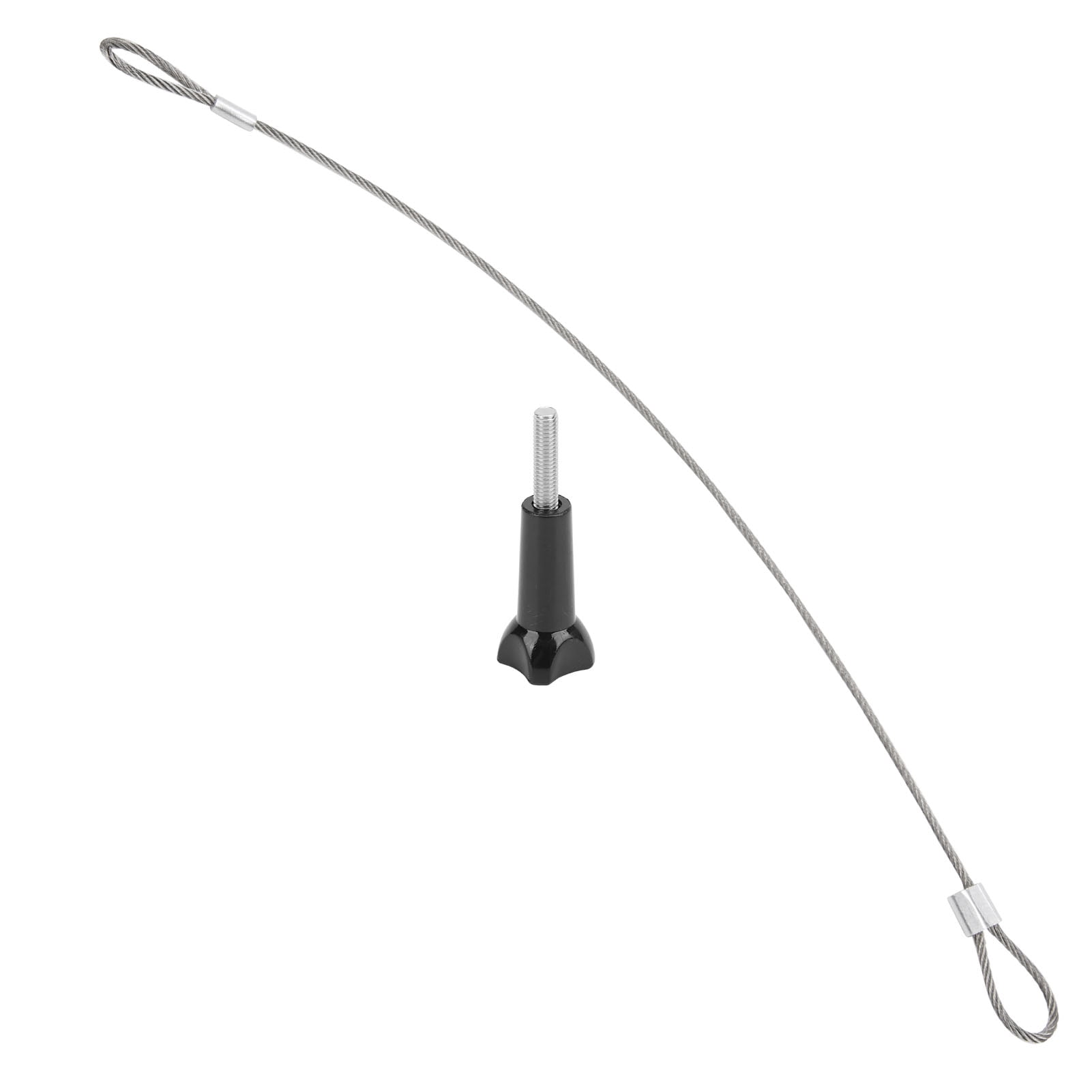 30cm Stainless Steel Tether Lanyard Wrist Strap Belt with 1/4in Screw ...