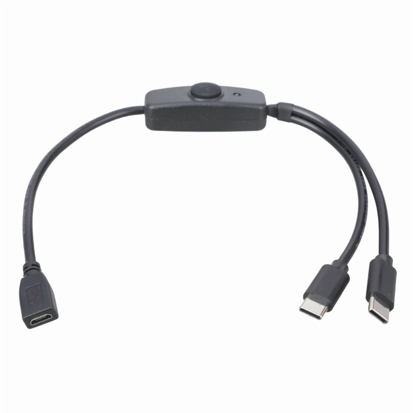 AOOOWER Double Port Type C Charger Cord with LED Indicator USB 5Pin ...