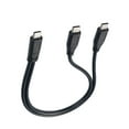 30cm USB C Charging Splitter Cable Quick Charging 1 to 2 Split Cord for ...