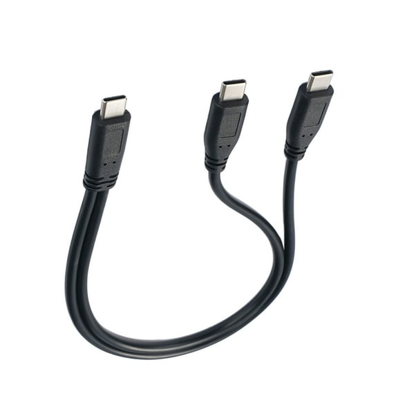30cm USB C Charging Splitter Cable Quick Charging 1 to 2 Split Cord for ...
