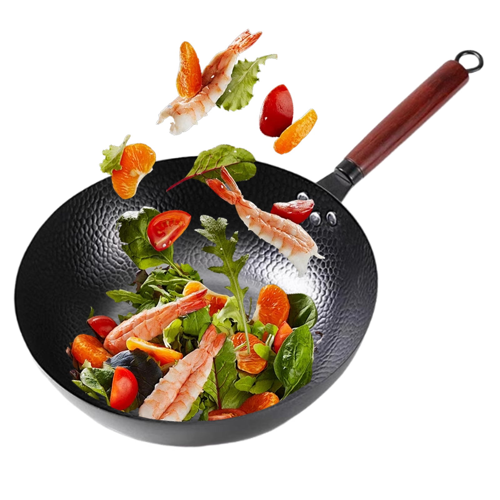 30cm iron pan, Japanese non-stick with anti-slip handle, frying pan ...