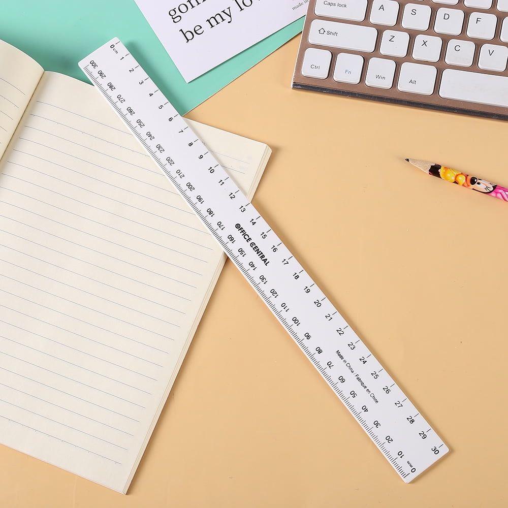 30cm ruler in stock mapping advertising multi-functional student ...