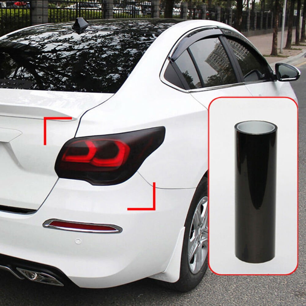 30cmx100cm Matte Black Tinting Film Fog Tail Lights Headlights Tint Car ...