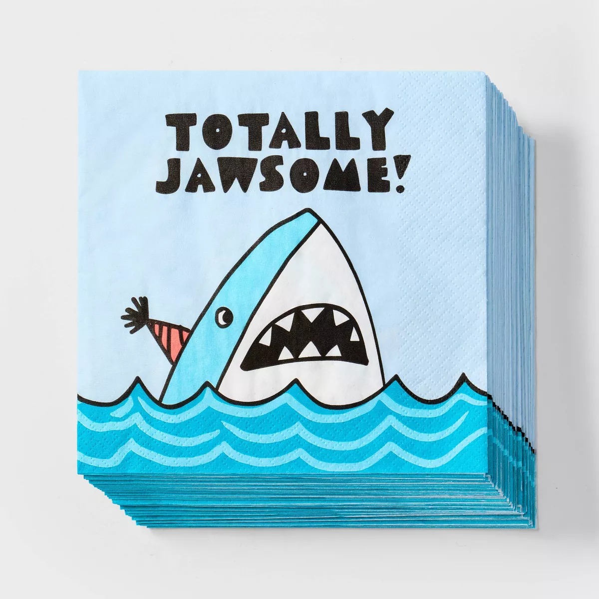 30ct Shark Lunch Napkins - Walmart.com