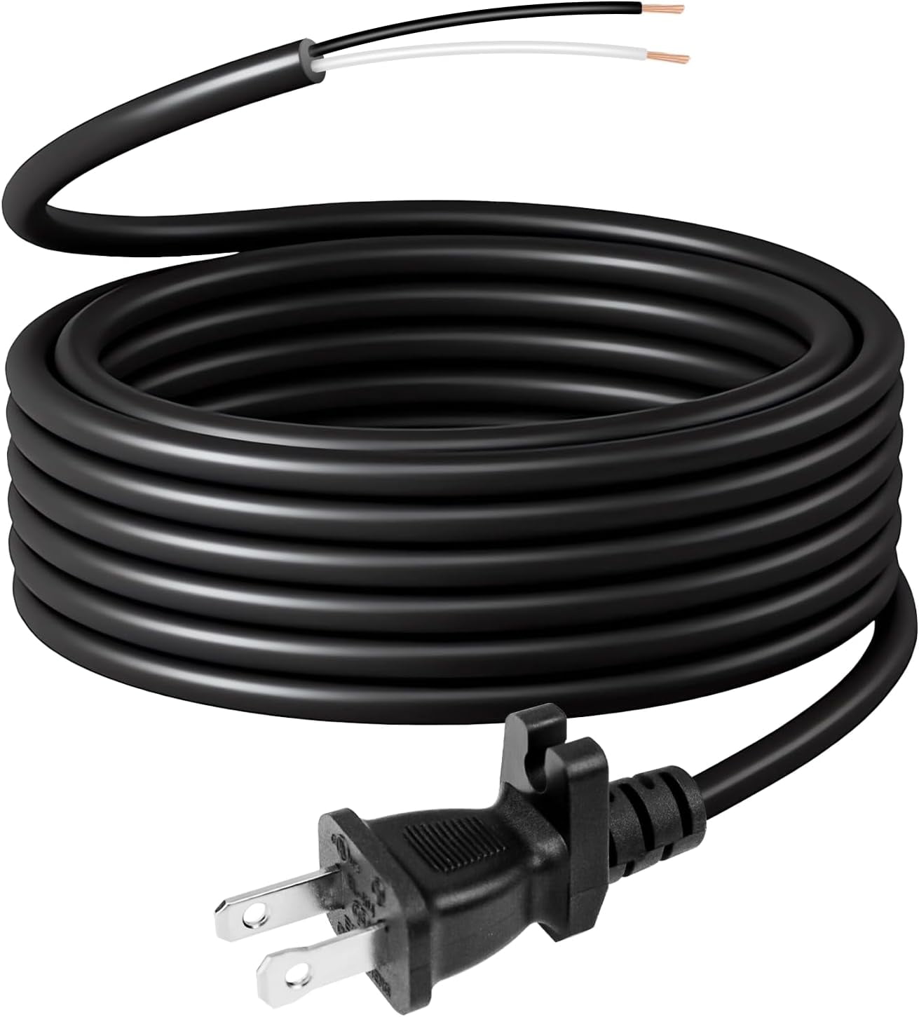 30ft Extra Length 18/2 Replacement Vacuum Cleaner Power Cord for All ...