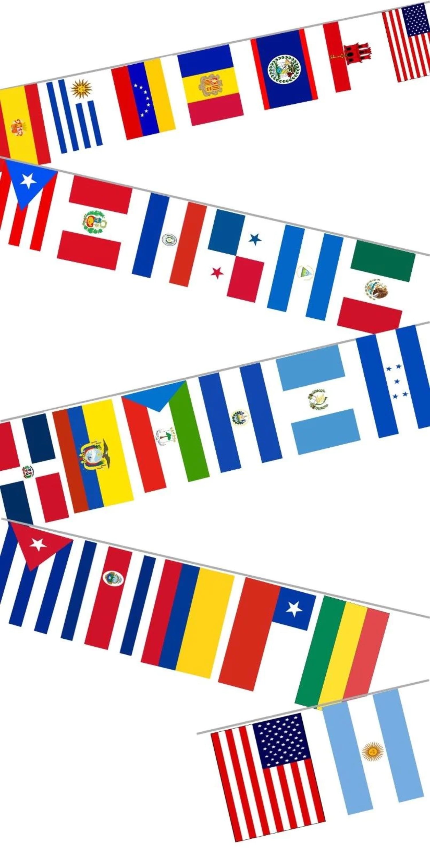 Latino Flags