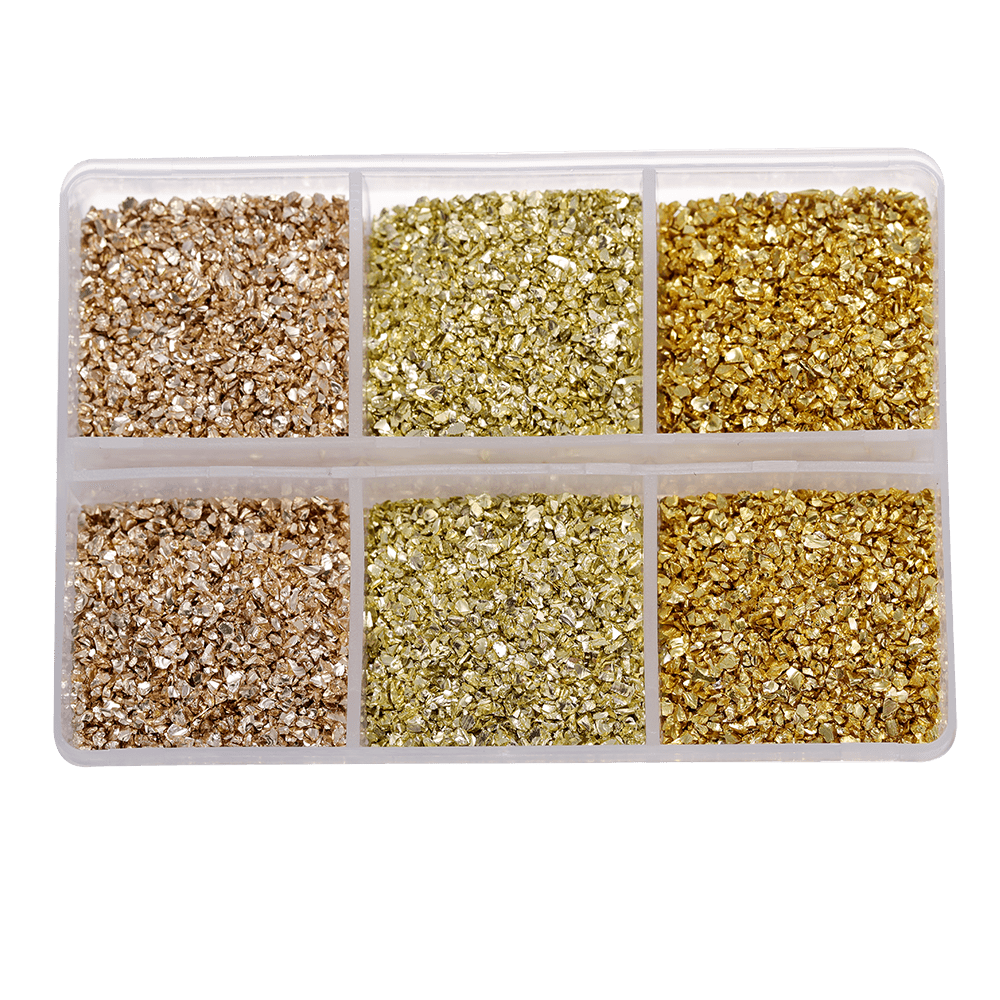 30g/Box Crushed Glass Stones Resin Filling Irregular Broken Stone for ...
