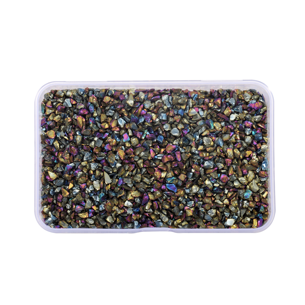 30g/Box Crushed Glass Stones Resin Filling Irregular Broken Stone for ...