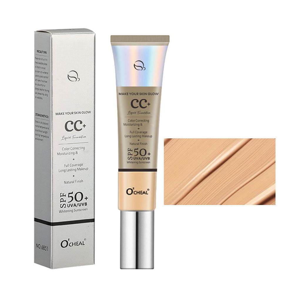 30g CC Cream Color Corrector Cream SPF15 UV Protection Natural Makeup ...