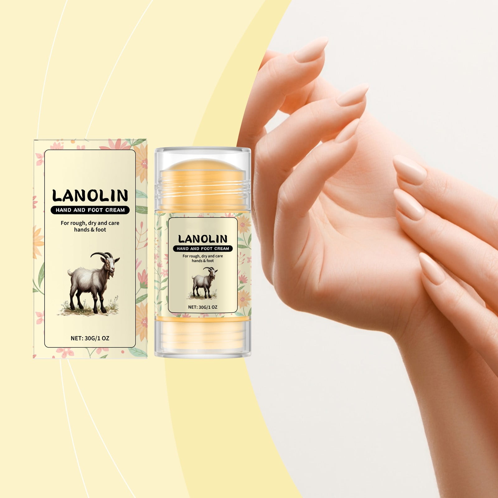 30g Vitamin C & Glycerin Hand & Foot Cream - Intensive Moisturizing ...