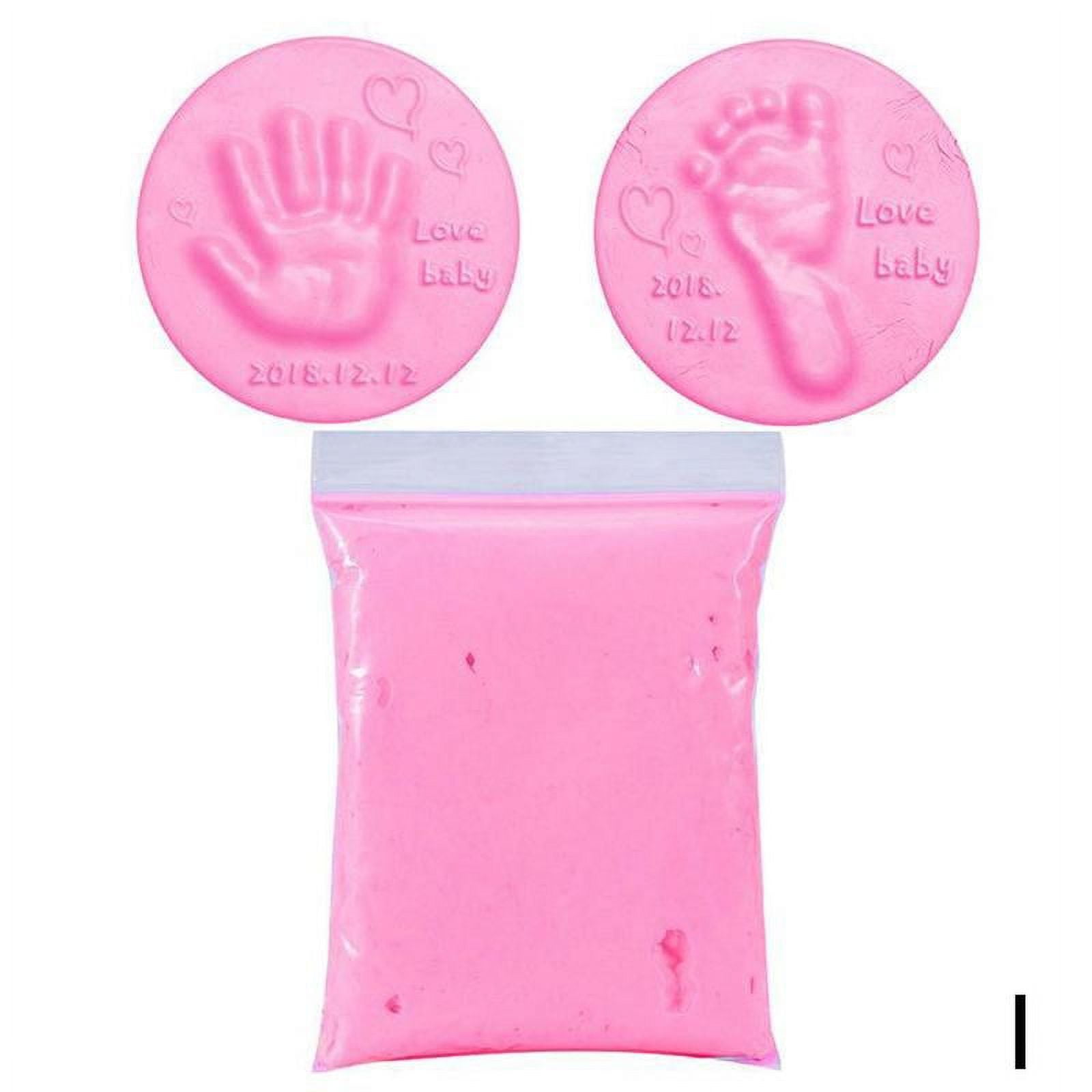 30g/pack Baby Record Growth Baby Care Drying Soft Baby Handprint ...