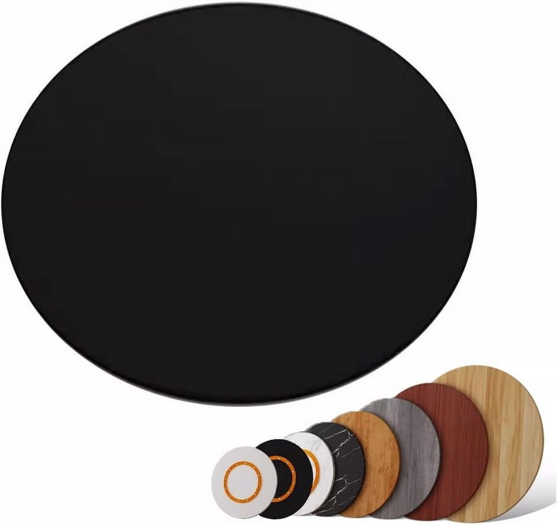 30in 24in 28in Solid Wood Rotating Tray Turntable Dining Table Lazy ...