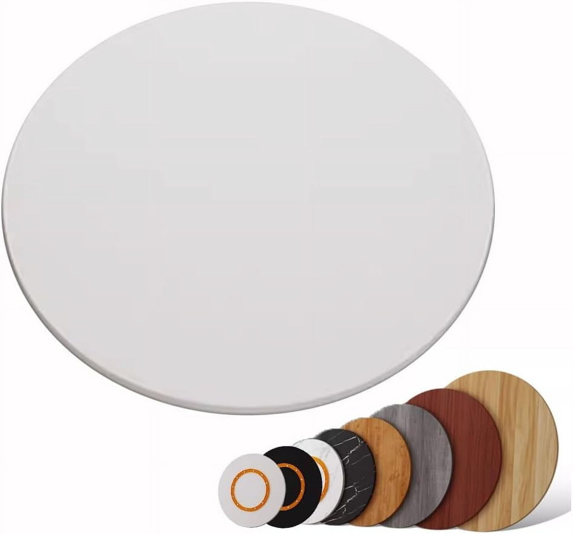 30in 24in 28in Solid Wood Rotating Tray Turntable Dining Table Lazy ...