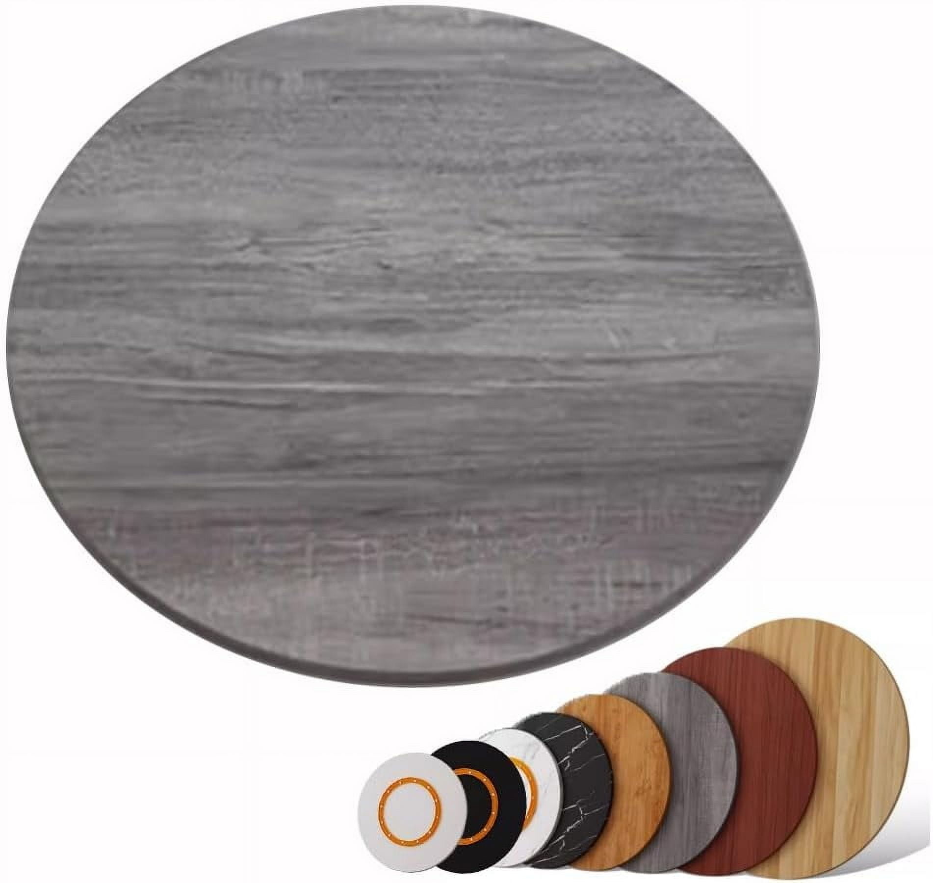 30in 24in 28in Solid Wood Rotating Tray Turntable Dining Table Lazy ...