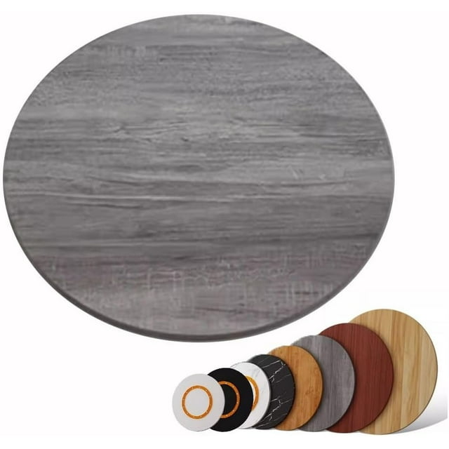 30in 24in 28in Solid Wood Rotating Tray Turntable Dining Table Lazy ...