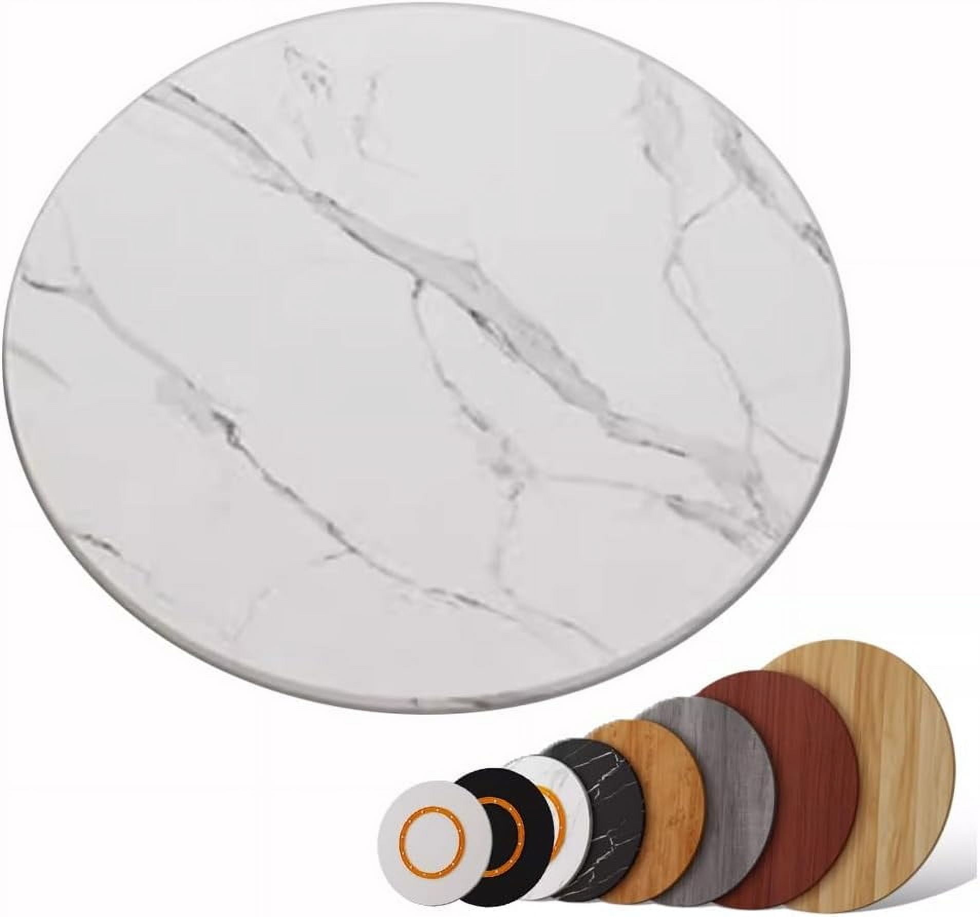 30in 24in 28in Solid Wood Rotating Tray Turntable Dining Table Lazy ...