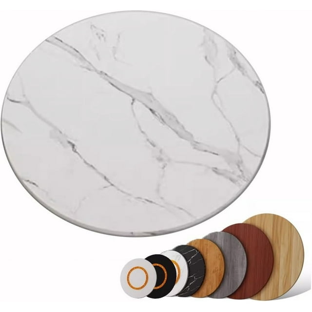 30in 24in 28in Solid Wood Rotating Tray Turntable Dining Table Lazy ...